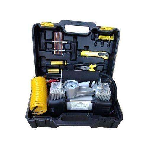 Portable Double Cylinder Car Air Compressor & Tire Repair Kits - HUSTO