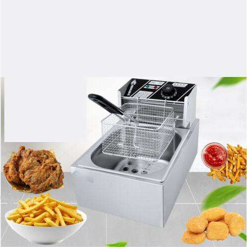 Single Electric Deep Fryer with Large Tank Capacity Of 6L - HUSTO